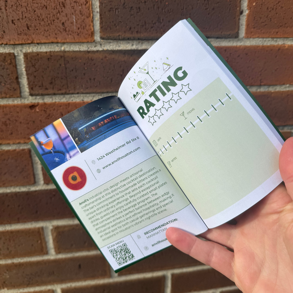 Houston Cocktail Passport – The Cafe Passport