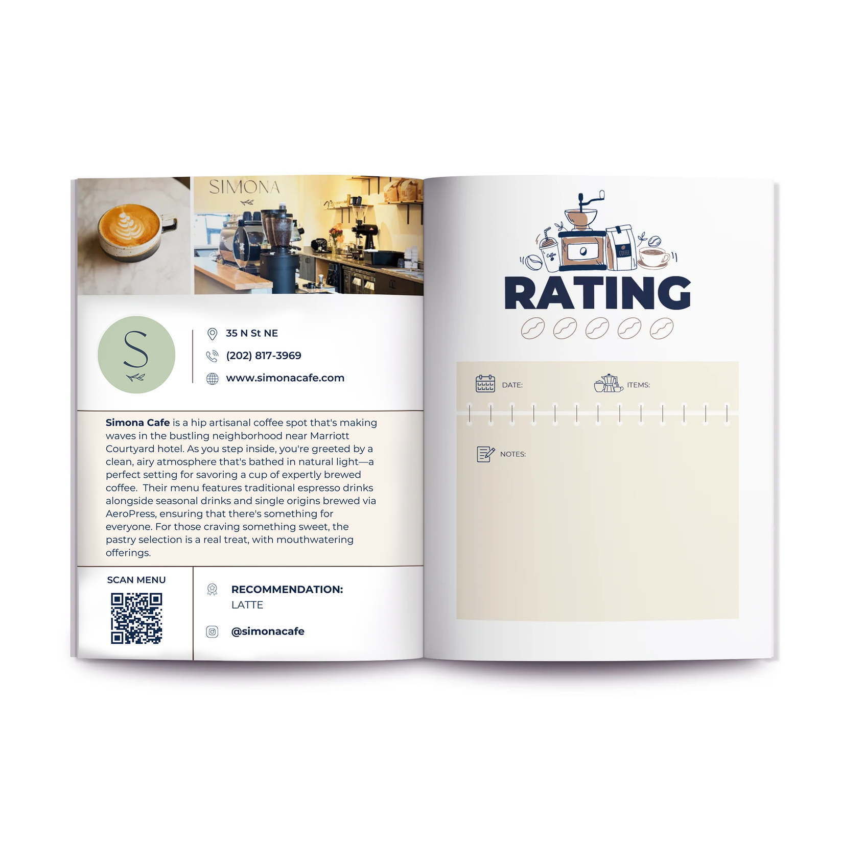Washington Cafe Passport – The Cafe Passport