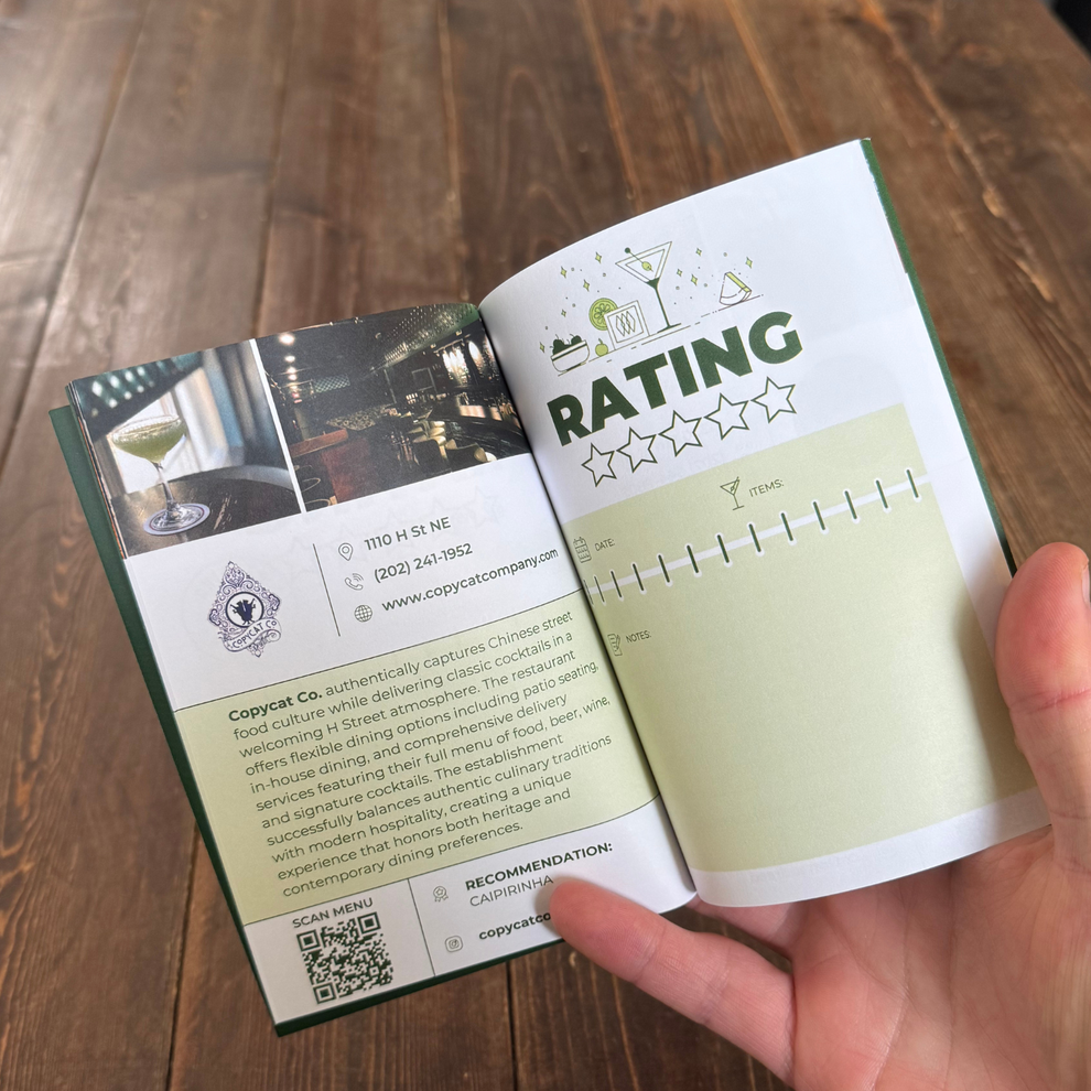 Washington Cocktail Passport – The Cafe Passport