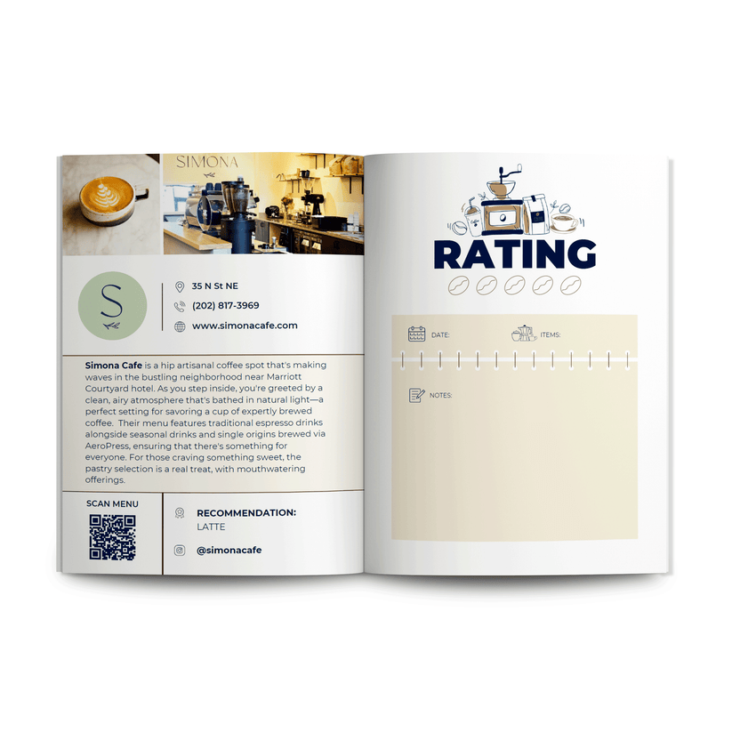 Washington Cafe Passport – The Cafe Passport